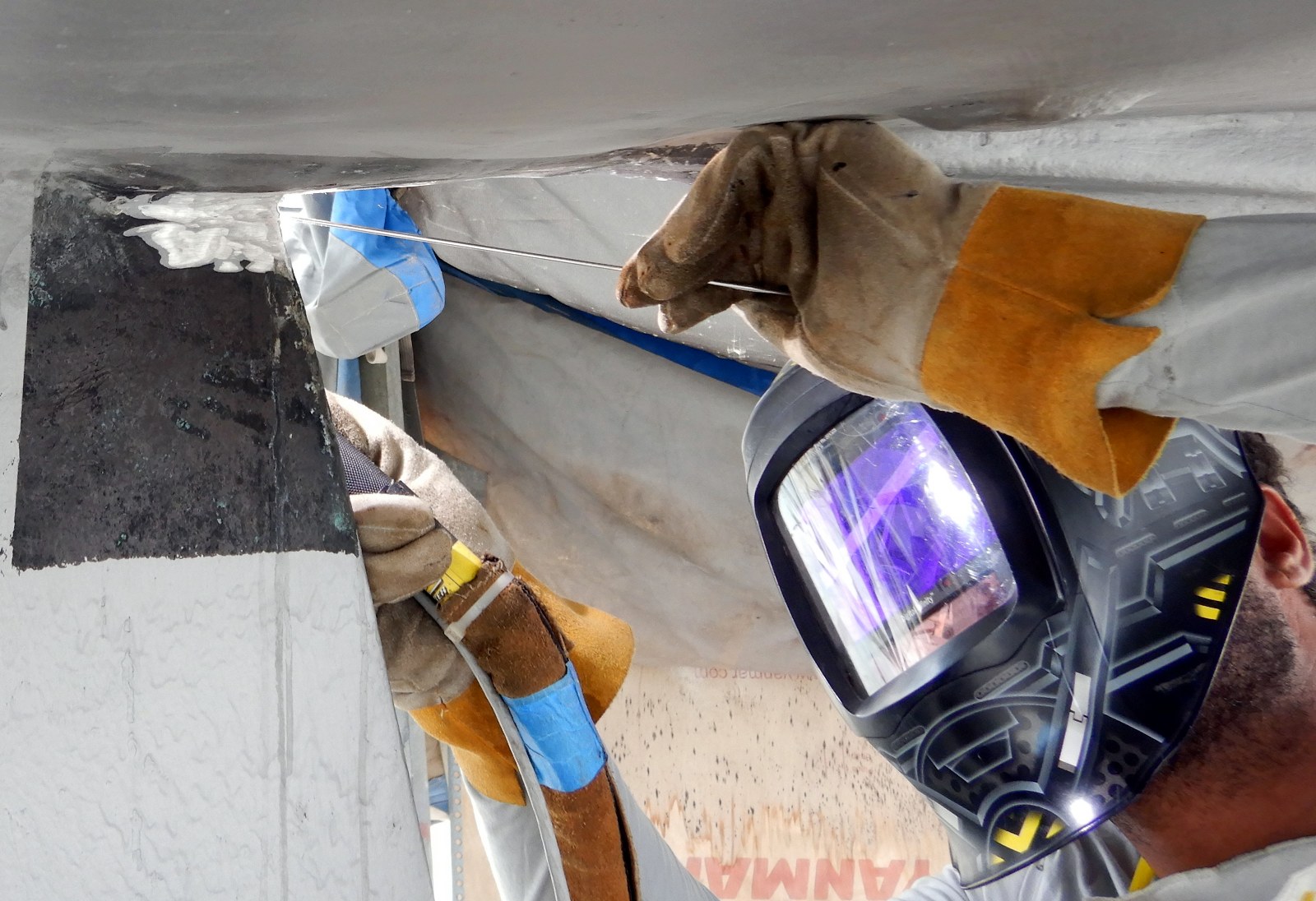 TeamHan... sy Condor: Welding done