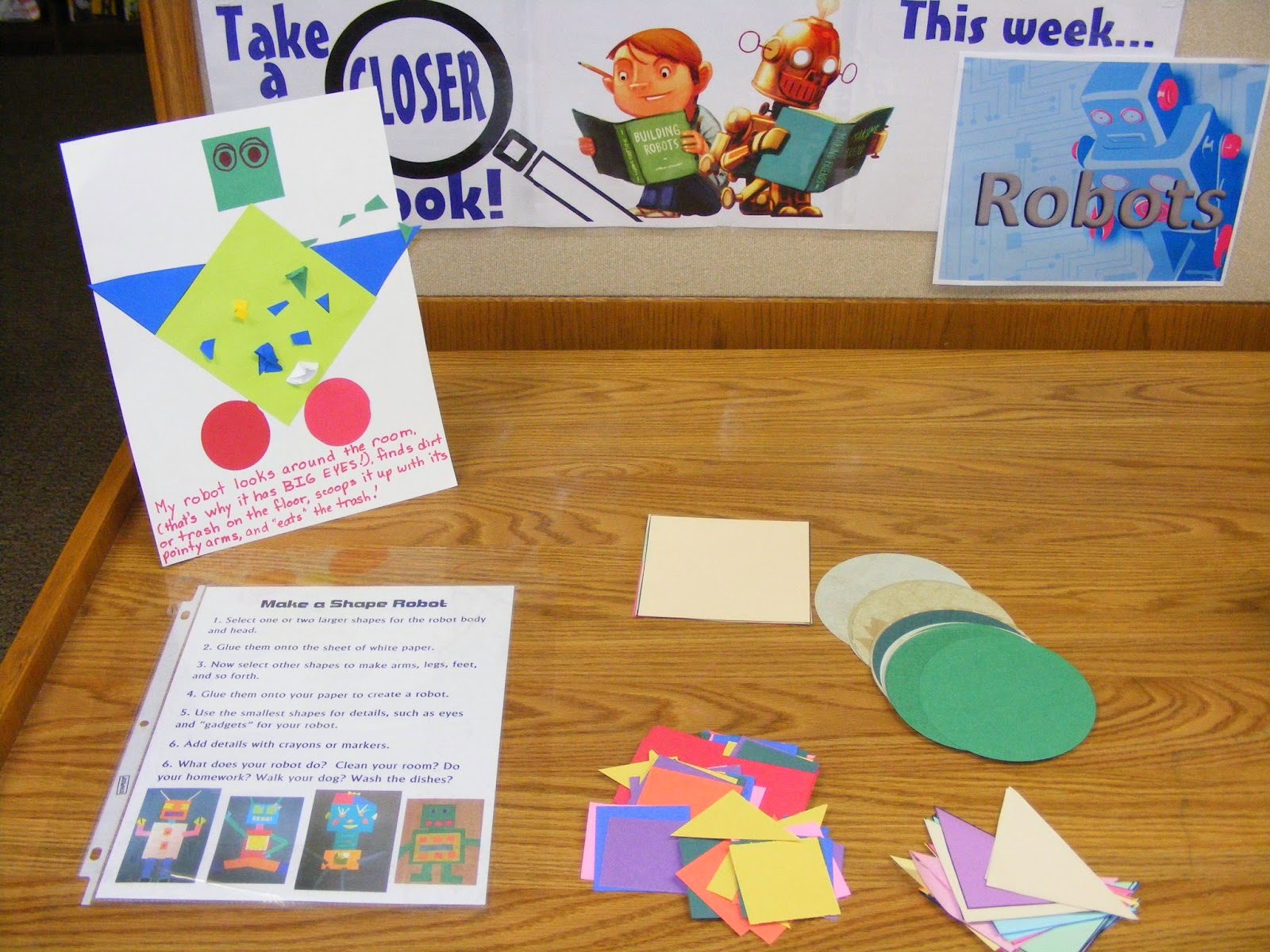 Stories Rhymes and Singalong Times!: DIY Table: ROBOTS!