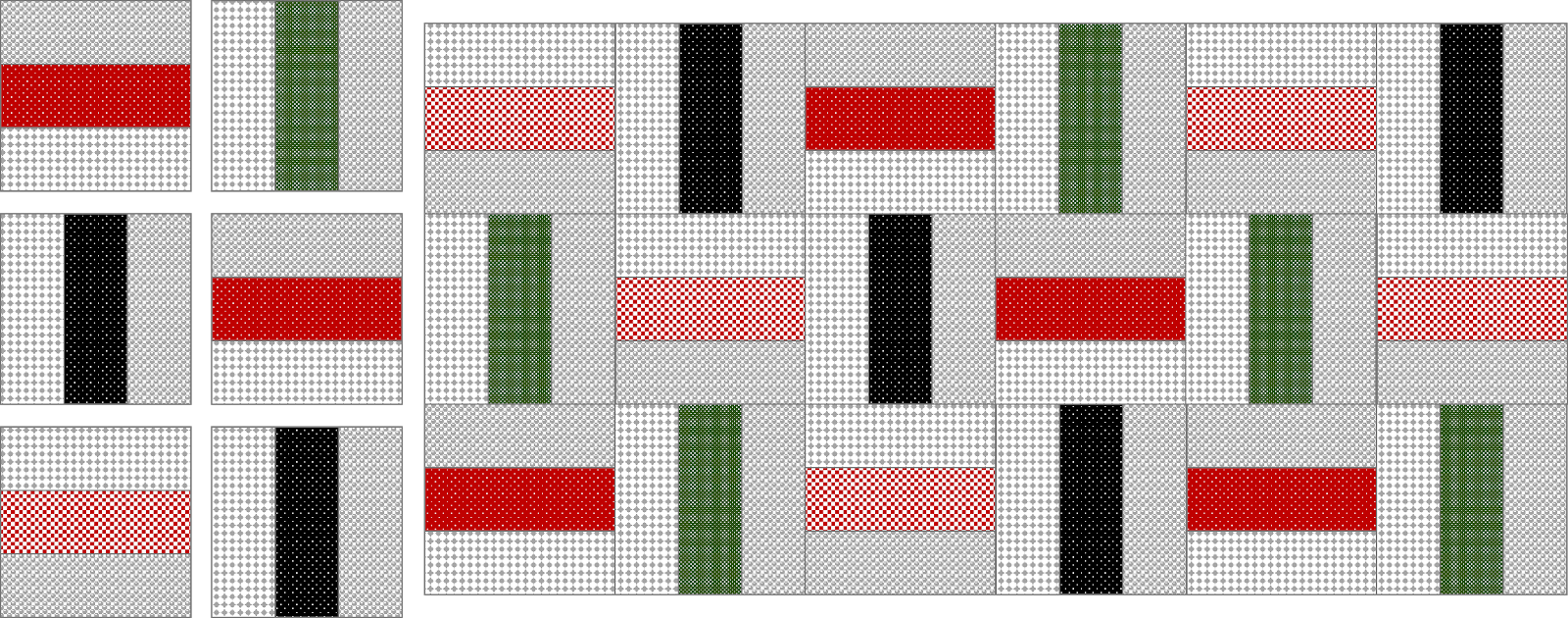 Little Bunny Quilts: Overnight Delivery Rail Fence Table Runner {Tutorial}