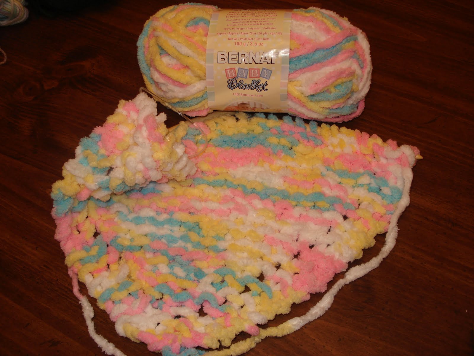 NEW FREE CROCHET PATTERNS USING BERNAT BABY BLANKET YARN - Crochet