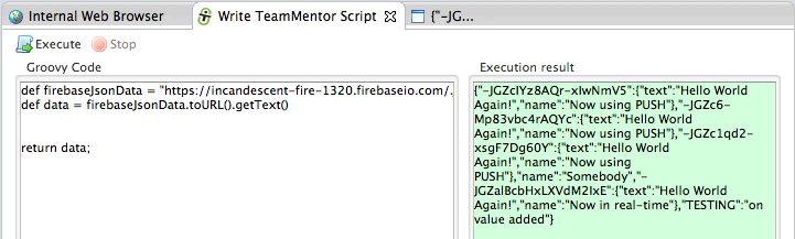 Dinis Cruz Blog: Using Firebase to sync data with a webpage (via Javascript, REST and Firebase ...