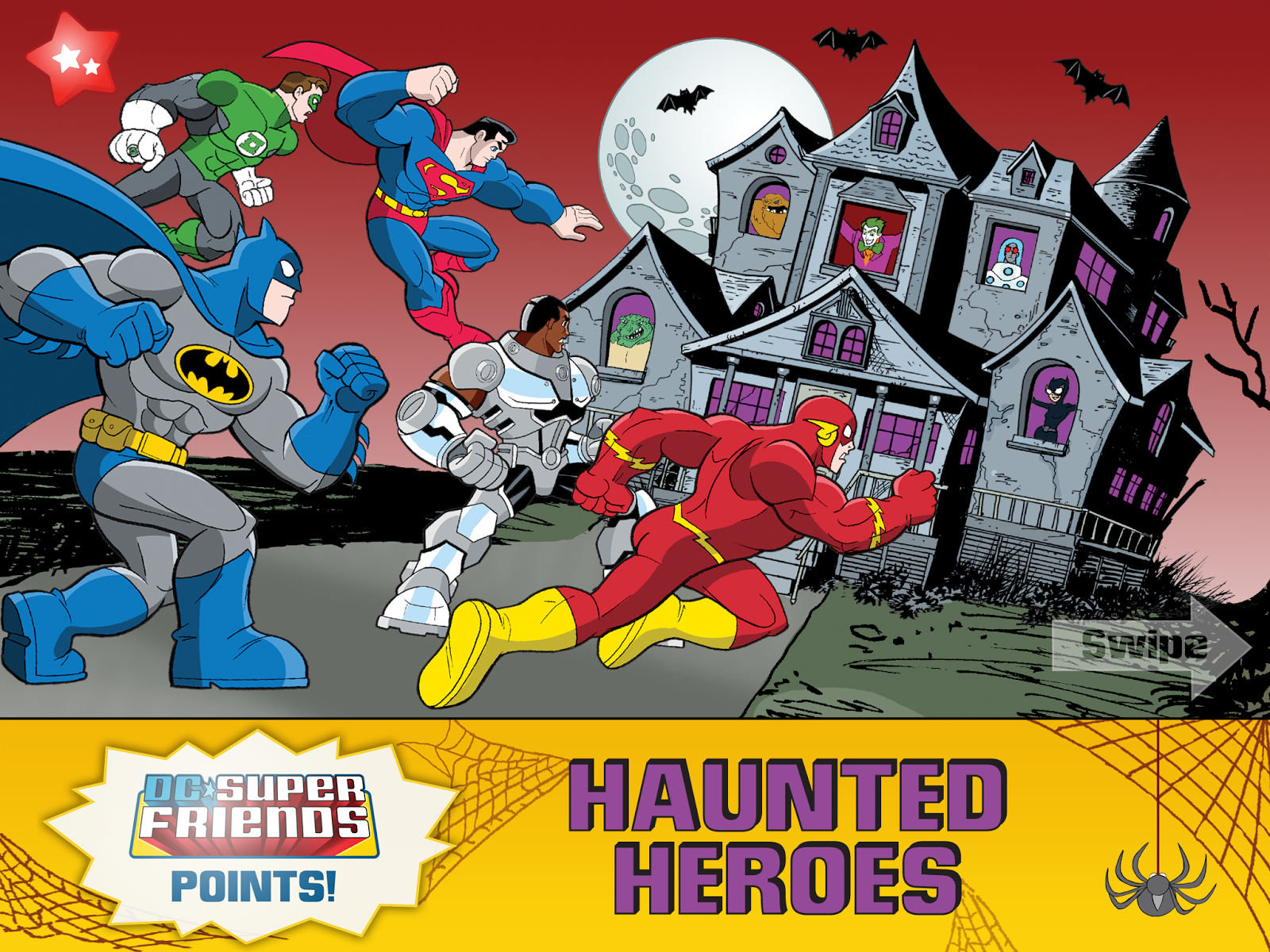 AppAbled: DC Super Friends: Haunted Heroes By ScrollMotion and Night ...