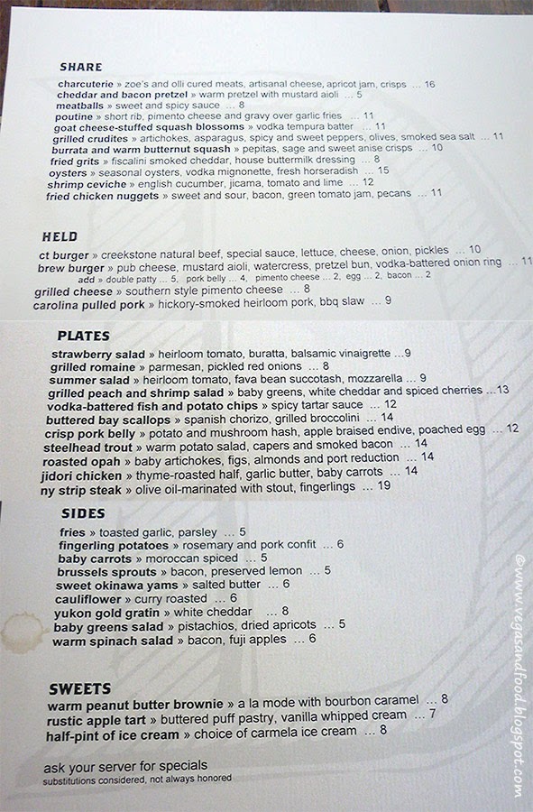 City Tavern - Culver City - Vegas and Food