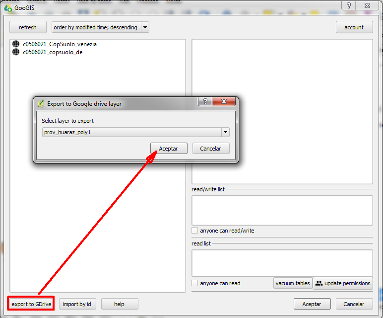 BLOG CARLOS CARBAJAL : Compartiendo Mapas con Google Drive y QGIS - GooGIS