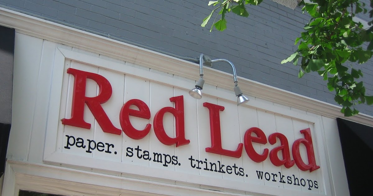 One Lucky Day: Red Lead inspiration