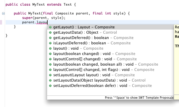 Eclipse Code Recommenders: A Subword Matching Completion Engine for ...