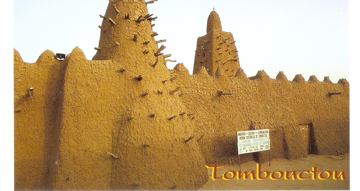 My UNESCO World Heritage Postcards: Mali - Timbuktu