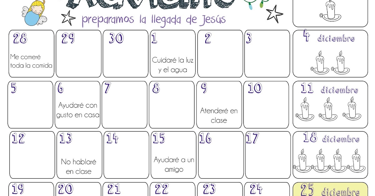 Si quieres aprender, ENSEÑA.: Calendario Adviento 2016 Si quieres aprender, ENSEÑA.: Calendario Adviento 2016