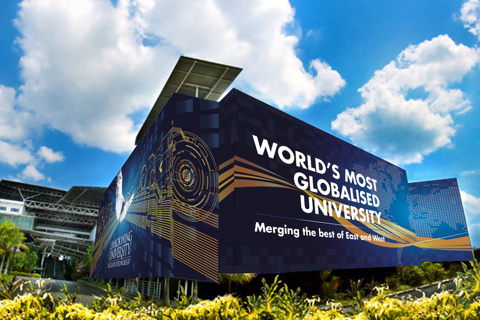 TNGUYEN DESIGN: Building Wrap (Limkokwing University)