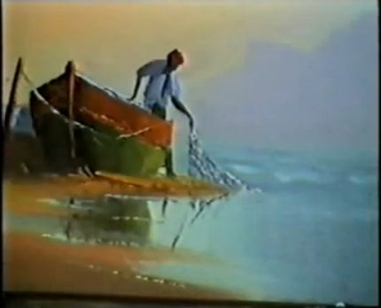 Let's Make a Painting: Fisherman by Andre Grobler