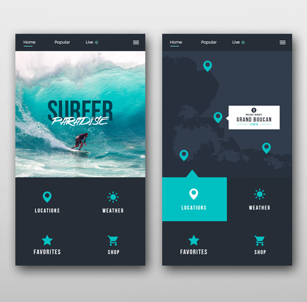 80+ Mobile App UI Designs for User Experience Inspiration | Graphic ...