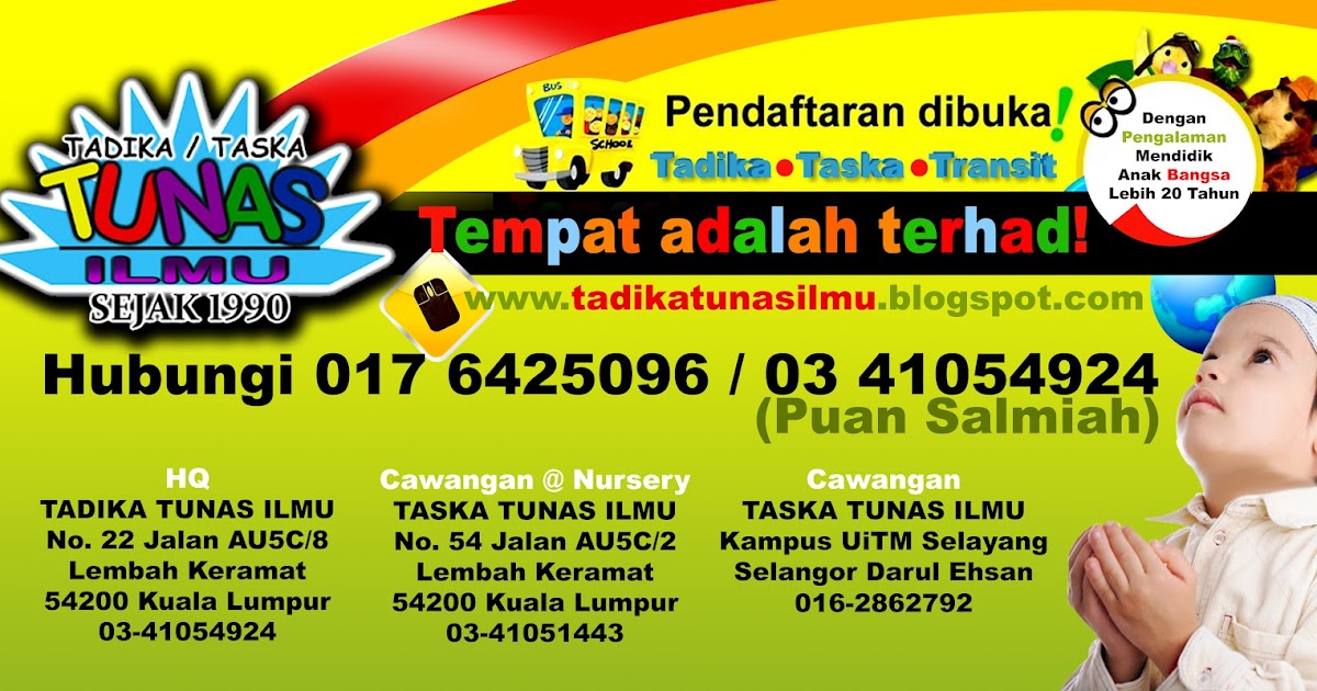 Contoh Flyers Taska Contoh Karet - vrogue.co