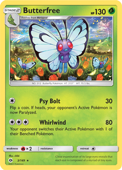 Butterfree -- Sun and Moon Pokemon Card Review | PrimetimePokemon's Blog