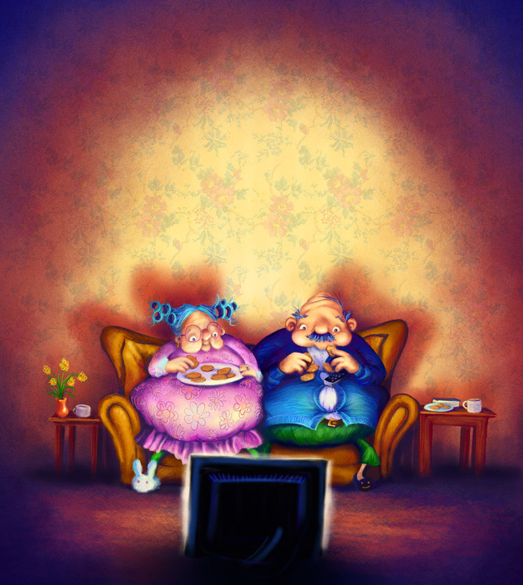 Neil Price Illustration: Messing with the Classics! Keep Running ...