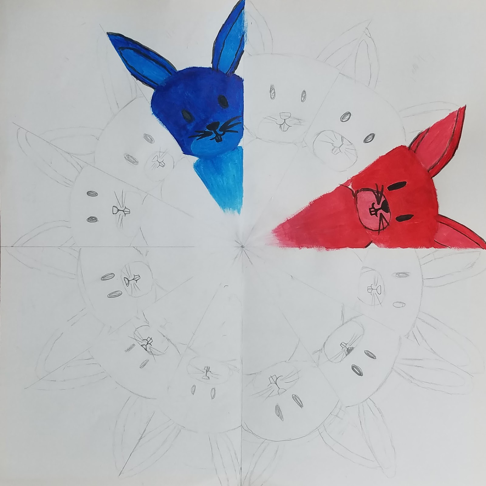 Jerdee's Art Classes: Painting | Acrylic Color Wheel