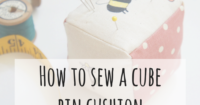 Mrs Crafty B: How to Sew a Cube Pin Cushion by Jessalli
