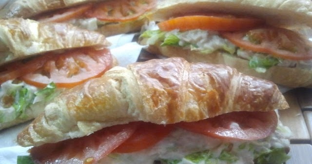 Las comidicas de Mamen: CROISSANT FRANCÉS CON ATÚN