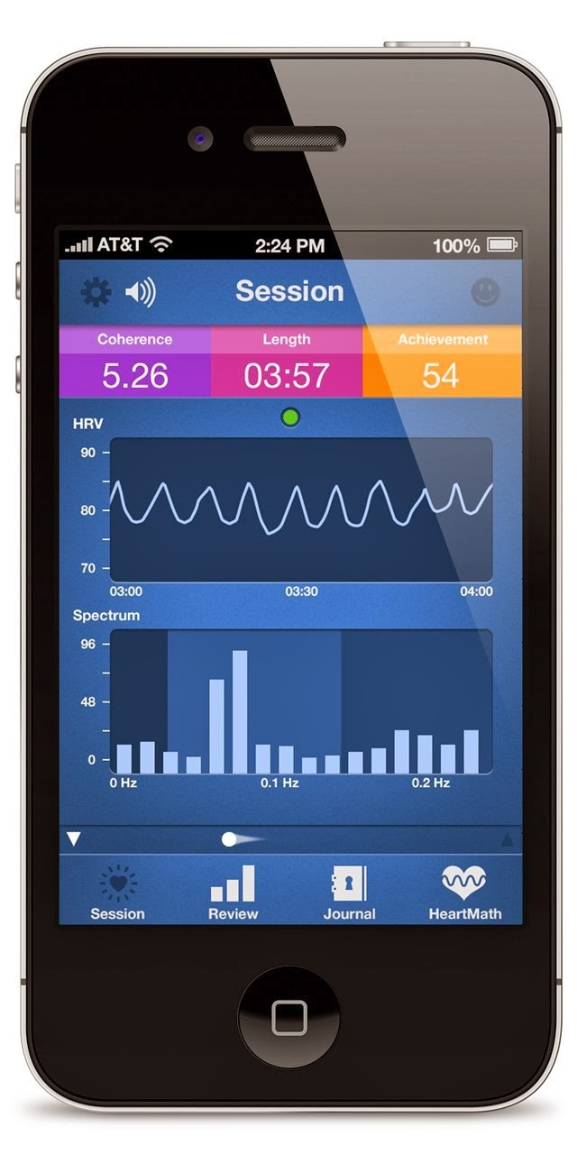 New Age Mama: Heartmath - Inner Balance Sensor for iOS