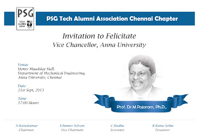 PSG Tech Alumni Chennai