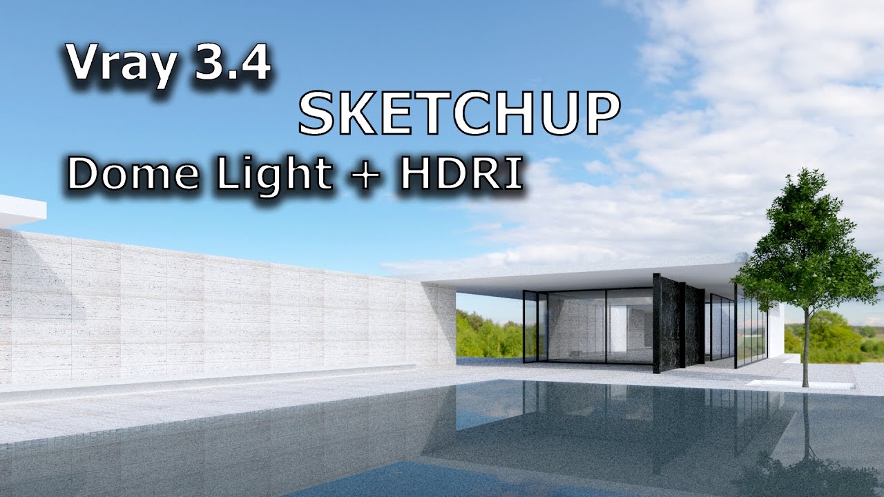 Cara setting hdri vray sketchup - polacreate