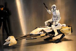 ACTION FIGURE EMPIRE: Hoth Scout Trooper and Speeder Bike: A Hoth New Ride!
