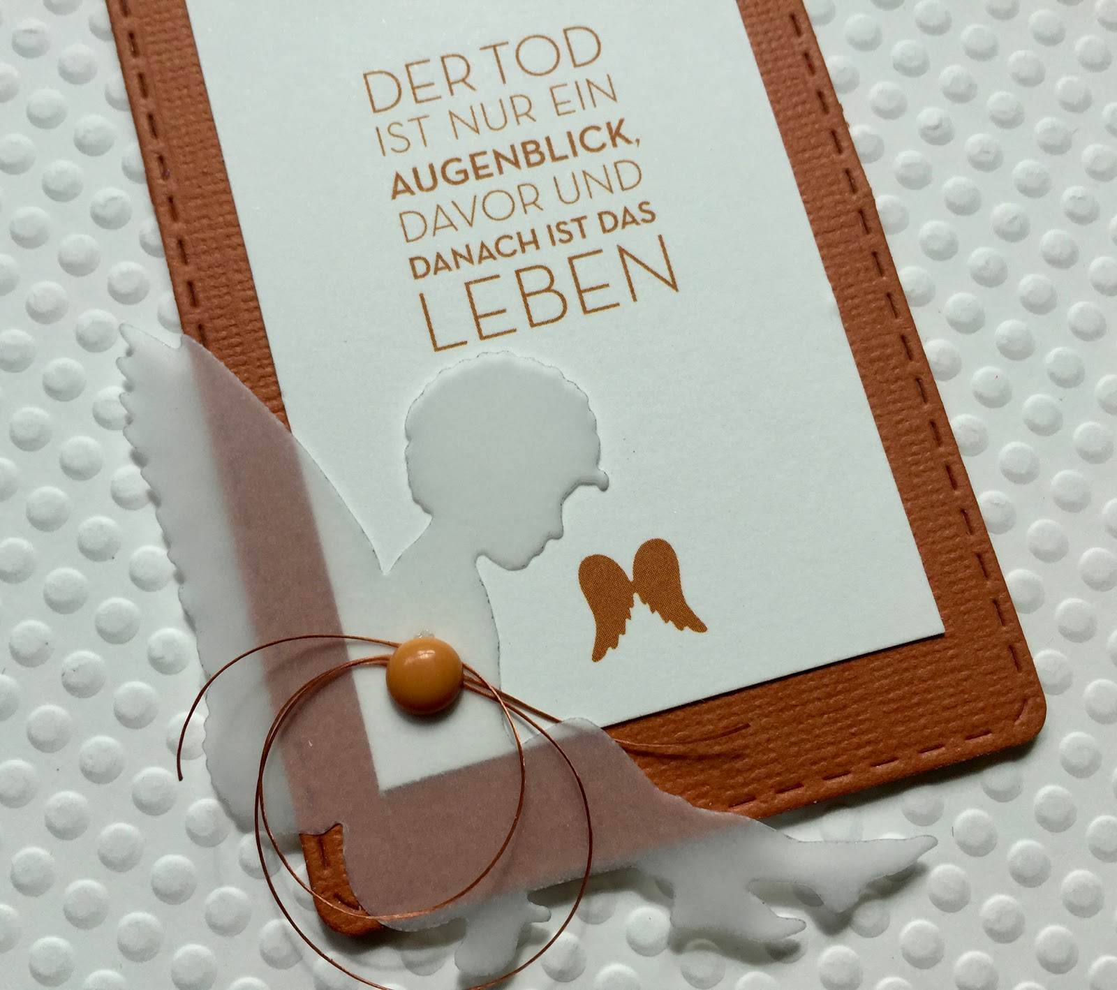 Creativecards: Abschiedskarte