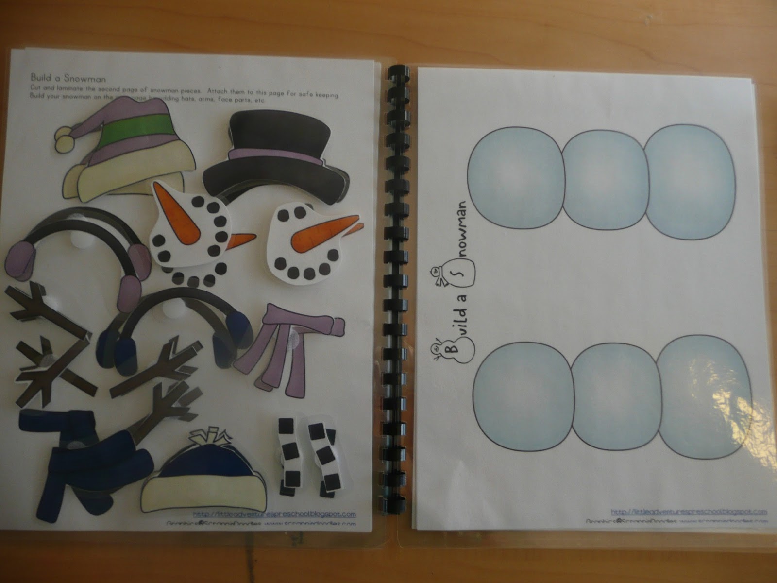 Little Adventures Preschool: January Tot Packs