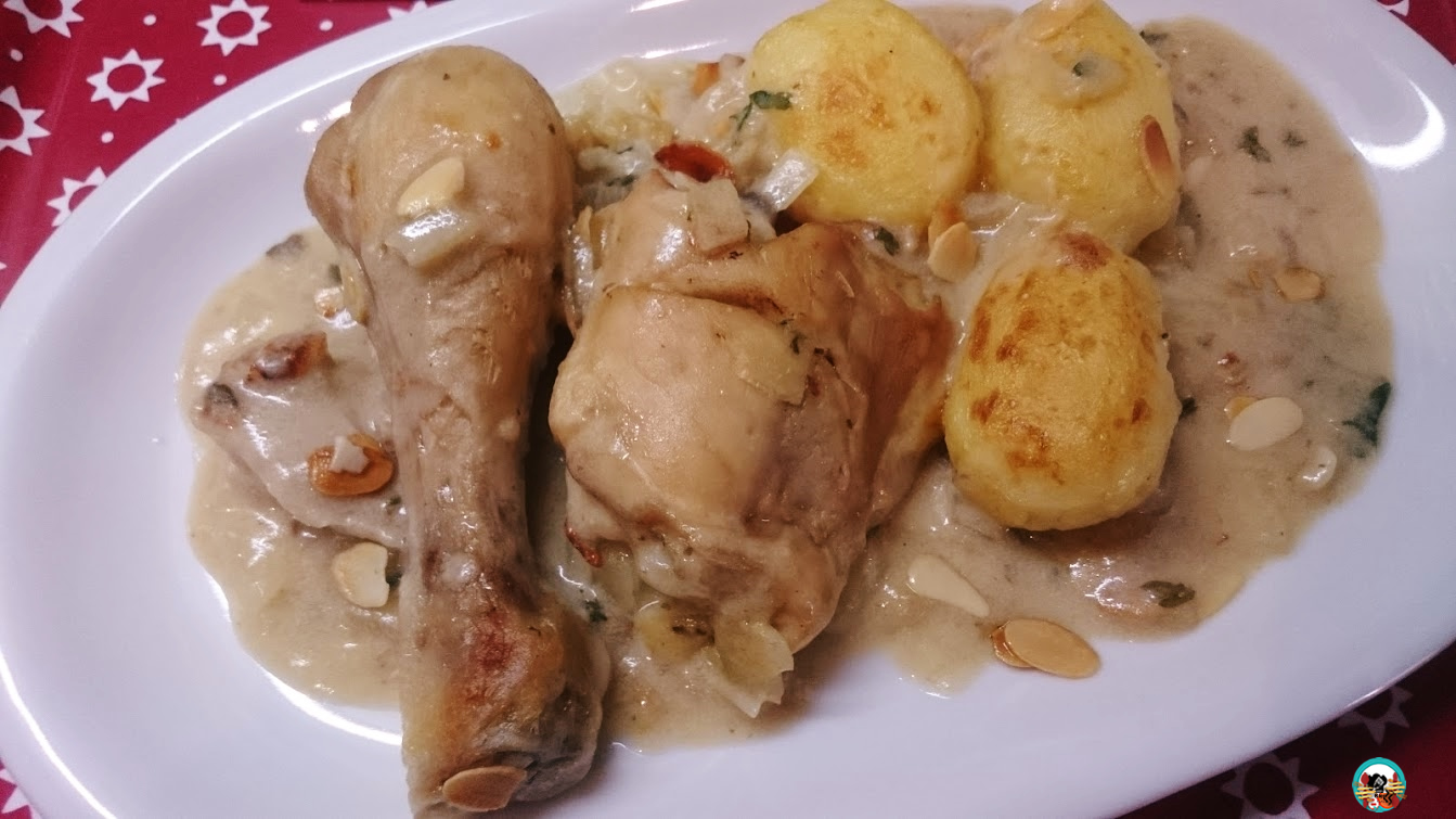 Pollo en salsa de leche - ¡Huele Bien!