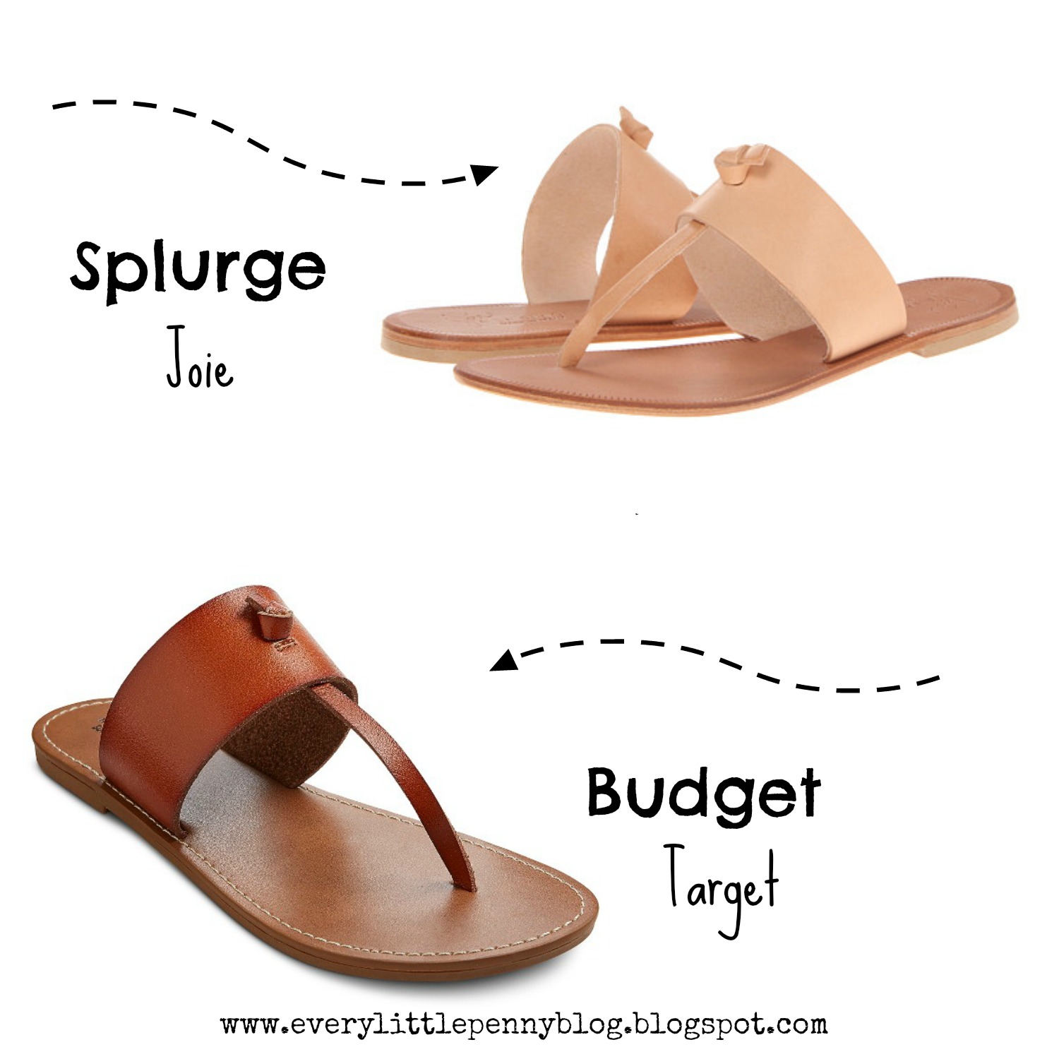every little penny: Summer Sandals:The Backless Thong Sandal