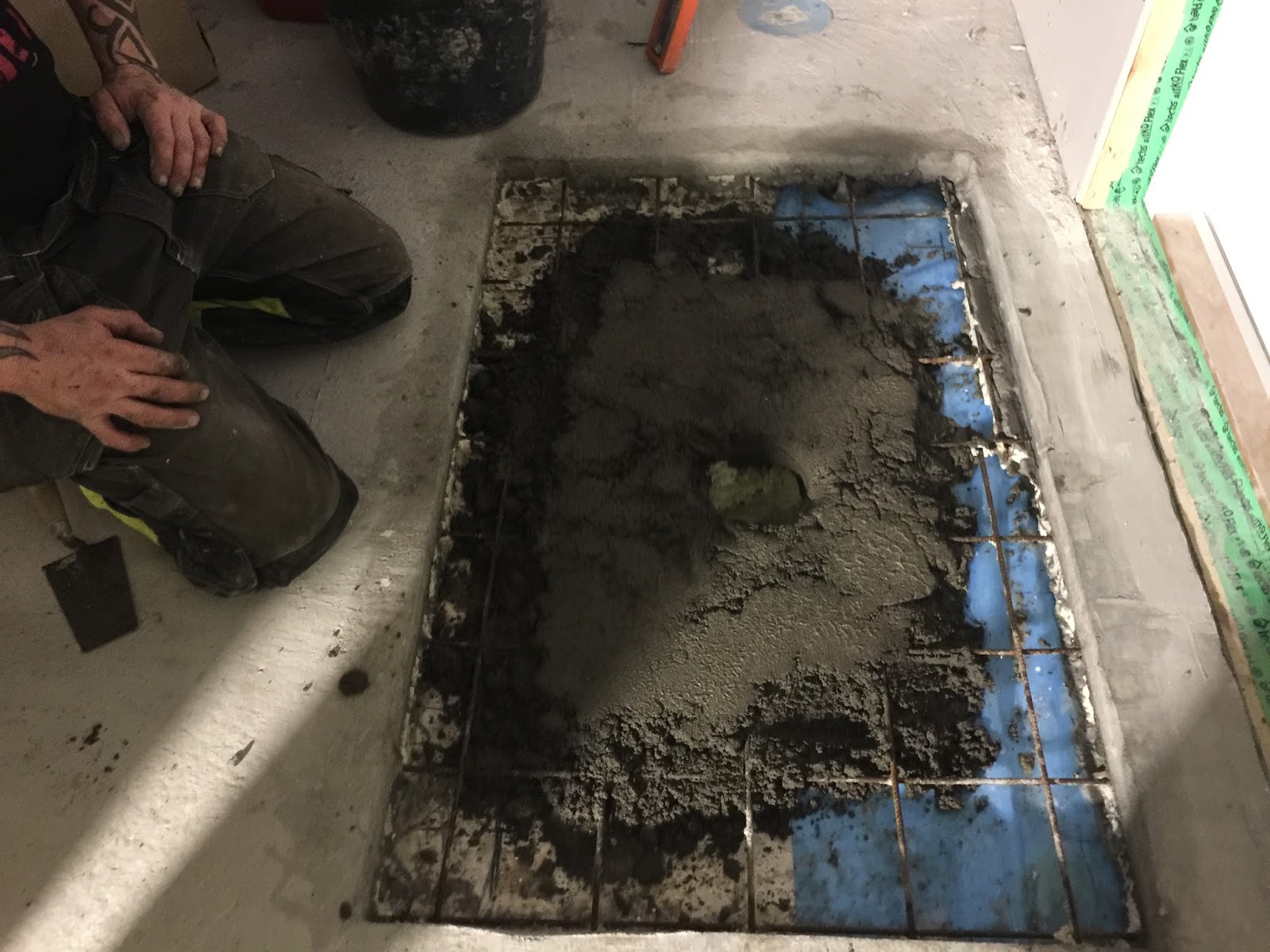 Timpurille talo -Rakennusblogi: Unidrain MatLine - Kurasyöpön asennus