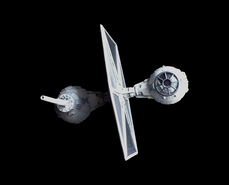 The Great Canadian Model Builders Web Page!: TIE M1 Experimental (Bizarro)