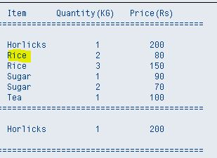 ABAP : EXIT statement