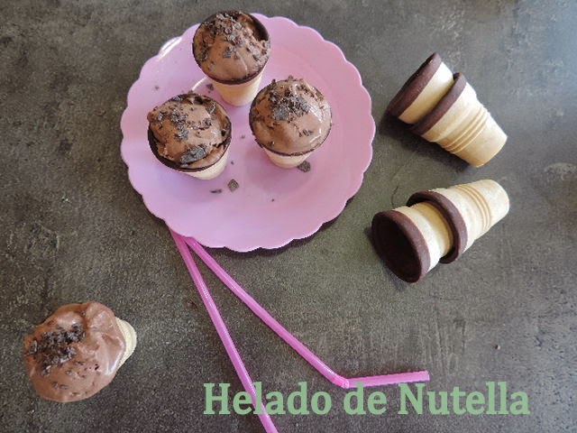 marronglacè: Helado de Nutella