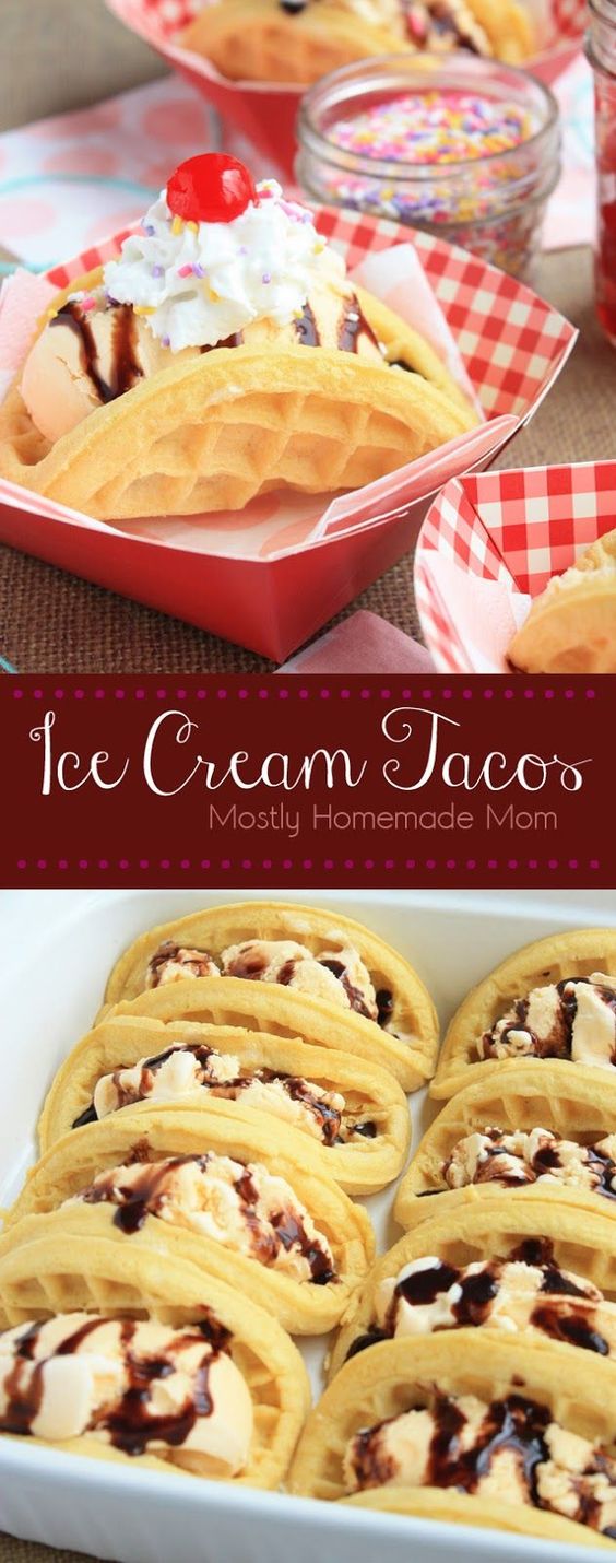 Ice Cream Tacos - Tasty Kitchen Recipes