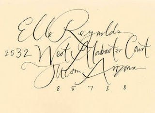 Calligraphy Alphabet : modern calligraphy