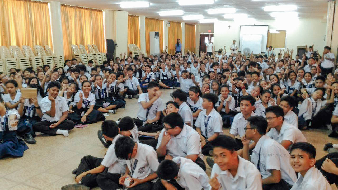 A DAY AT ST. SCHOLASTICA'S ACADEMY PART 1: I READ A STORY TO 300 KIDS ...