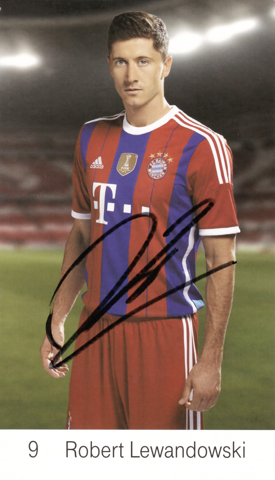 Autografy Szymka: Robert Lewandowski!!!!