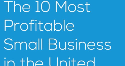 The 10 Most Profitable Small Business in the United States | i Money ...