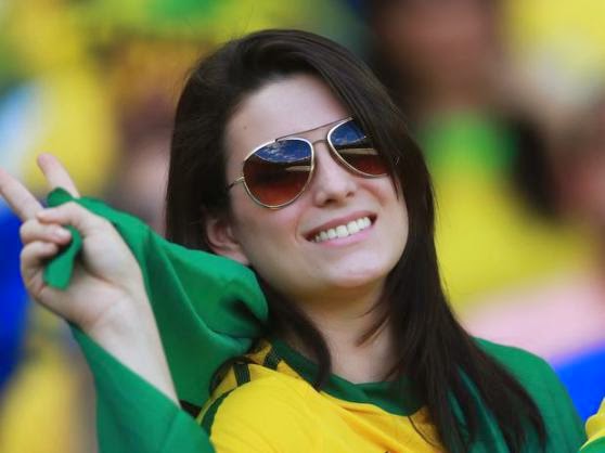 كـل شيـــئ جميلات كأس العالم 2014 البرازيل Sexy Girl World Cup Brazil Fille Coupe Du Monde