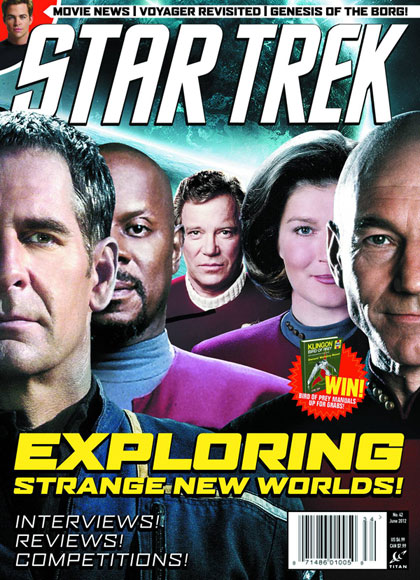 The Trek Collective: Star Trek Magazine #42 covers