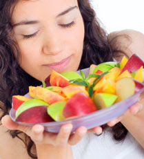 Smelling bananas and/or green apples (smelling, not eating) can help ...