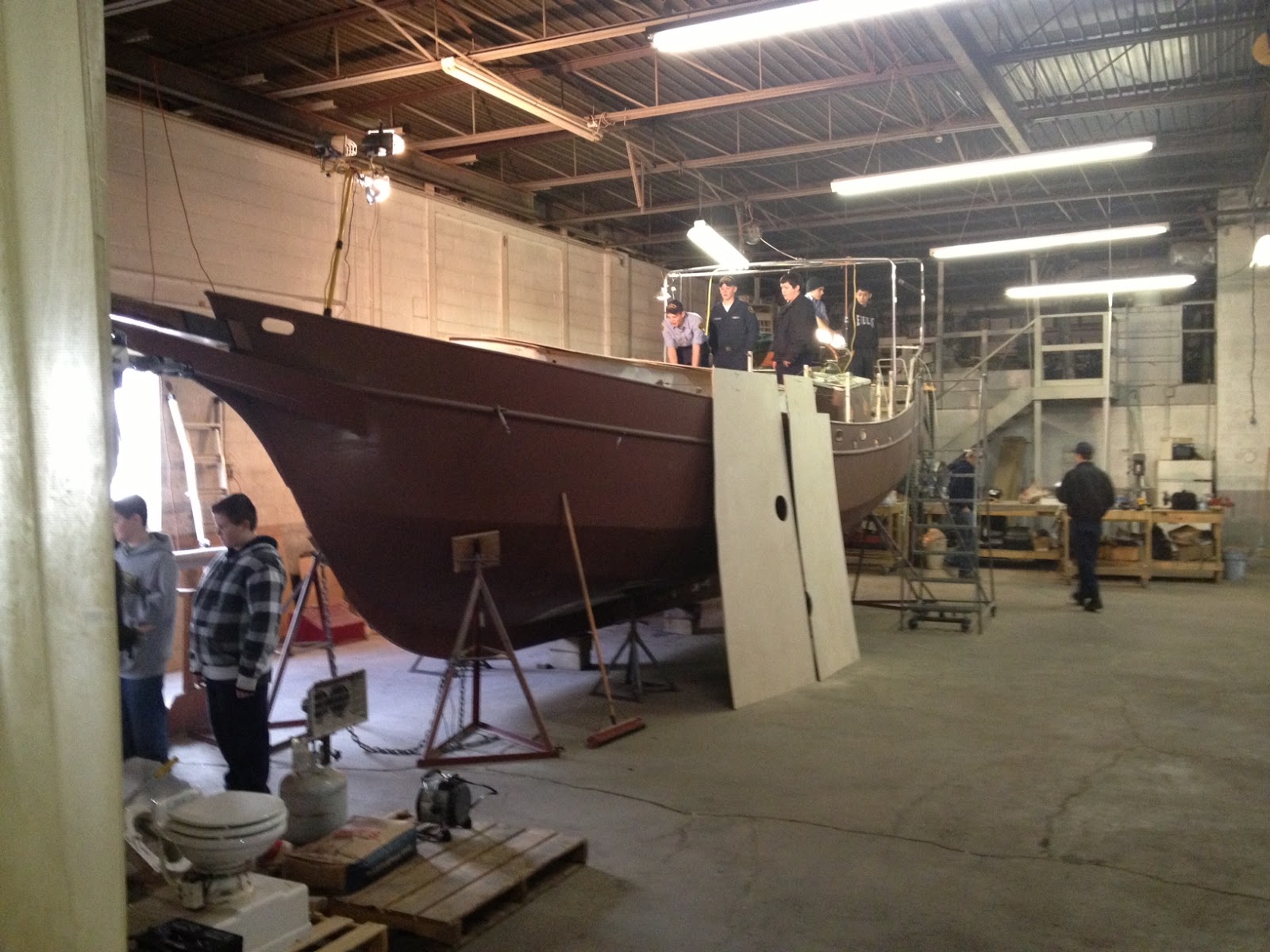 Tamarack Project (rebuilding a 36' schooner)