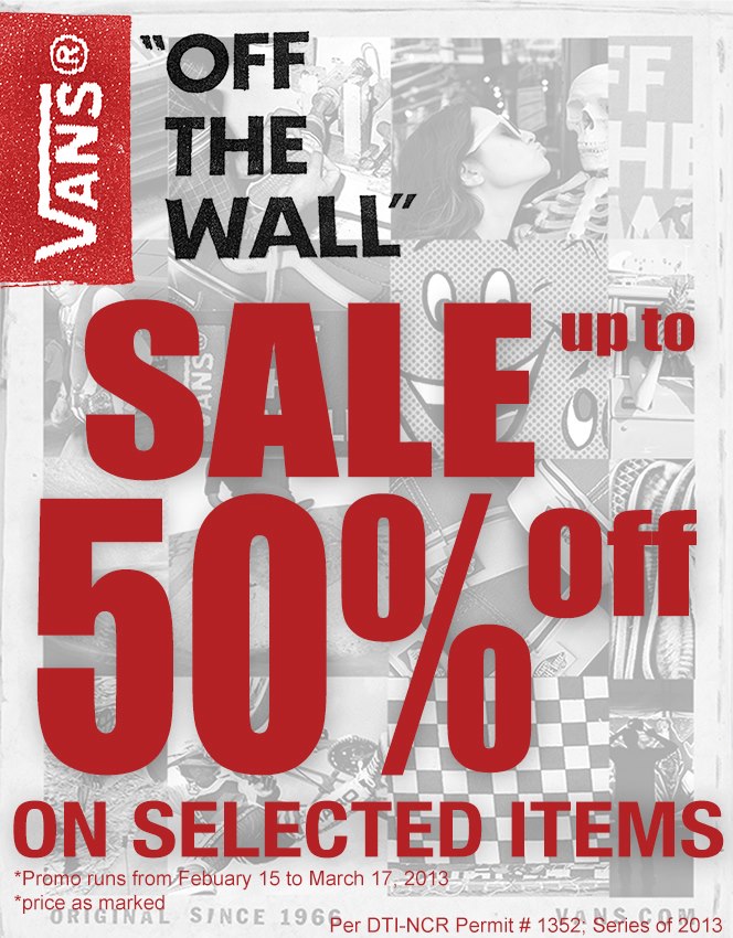 Manila Shopper: #VANSale: Feb - Mar 2013