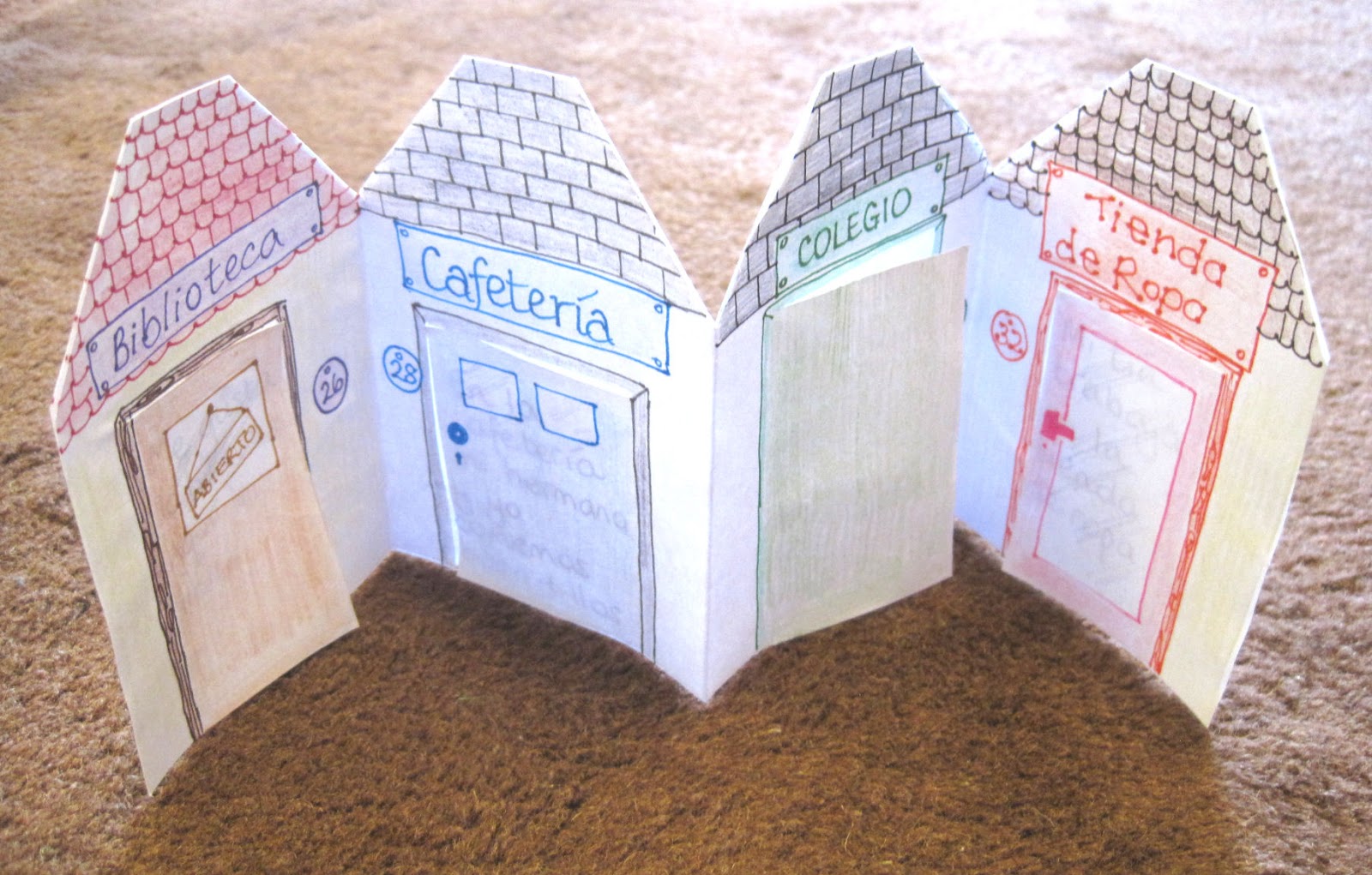 Changing Phase: Paper Buildings in Town
