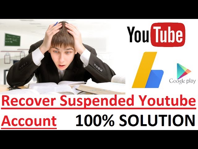 How To Recover Suspended YouTube Channel | 100% SOLUTION - AdeebTips&Tricks