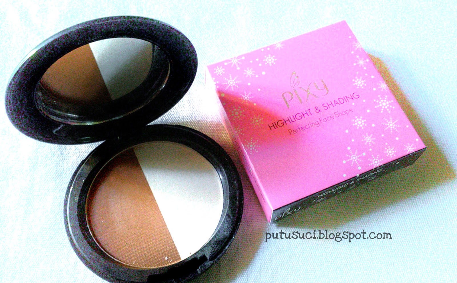 PIXY HIGHLIGHT & SHADING [REVIEW] - CONTOUR POWDER MURAH