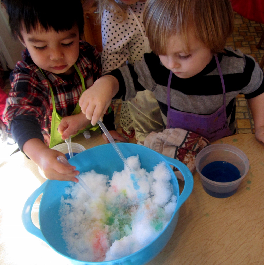 art and soul preschool: Color Mixing Lab II