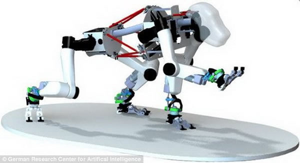 German scientists have newly developed a robot space monkey - Latest ...
