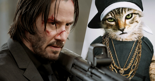 Keanu Reeves Handsome And Bold Photo Shop 2017