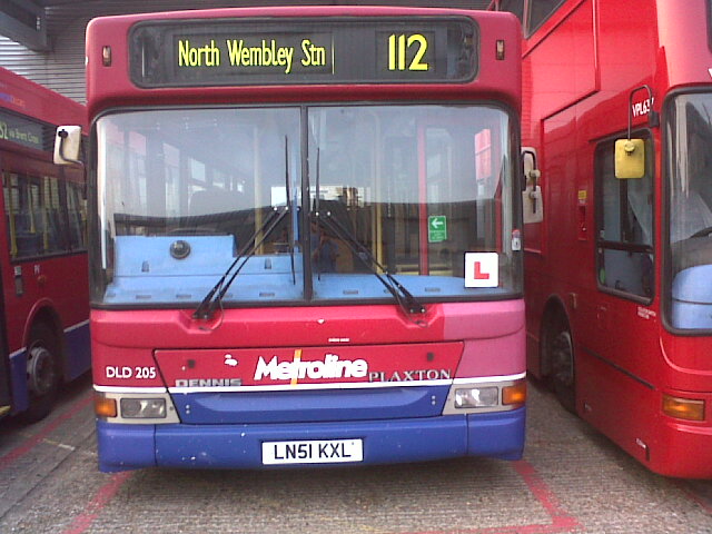 London Bus Blog: DLD205 ex North Wembley Bus